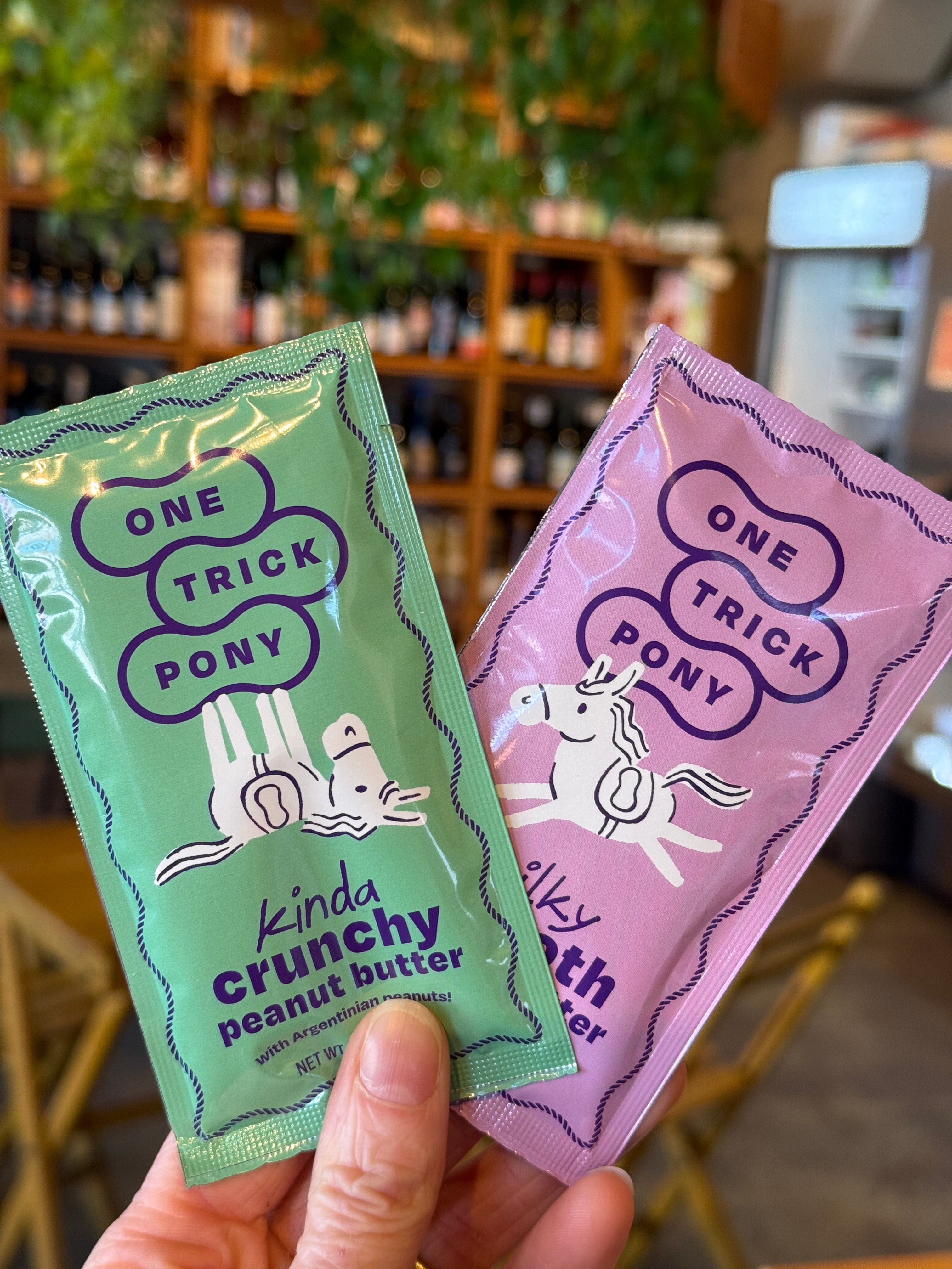 ONE TRICK PONY PEANUT BUTTER POUCHES | Joppa Fine Foods