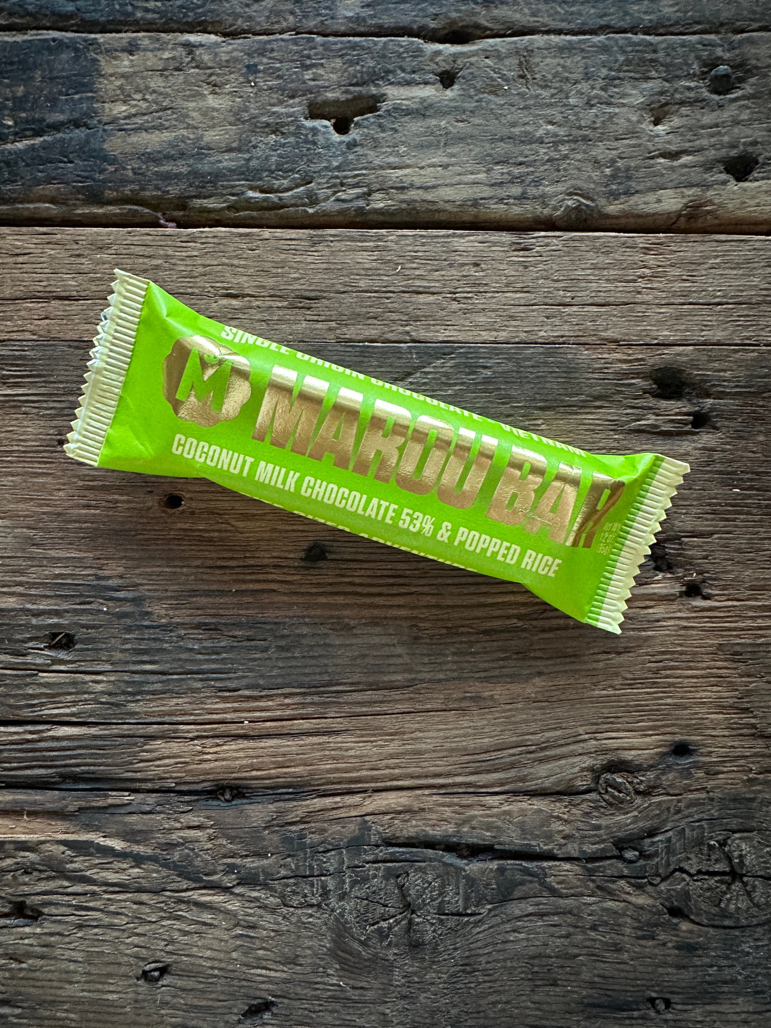 MAROU SNACK BAR COCONUT MILK & POPPED RICE 53% | Joppa Fine Foods