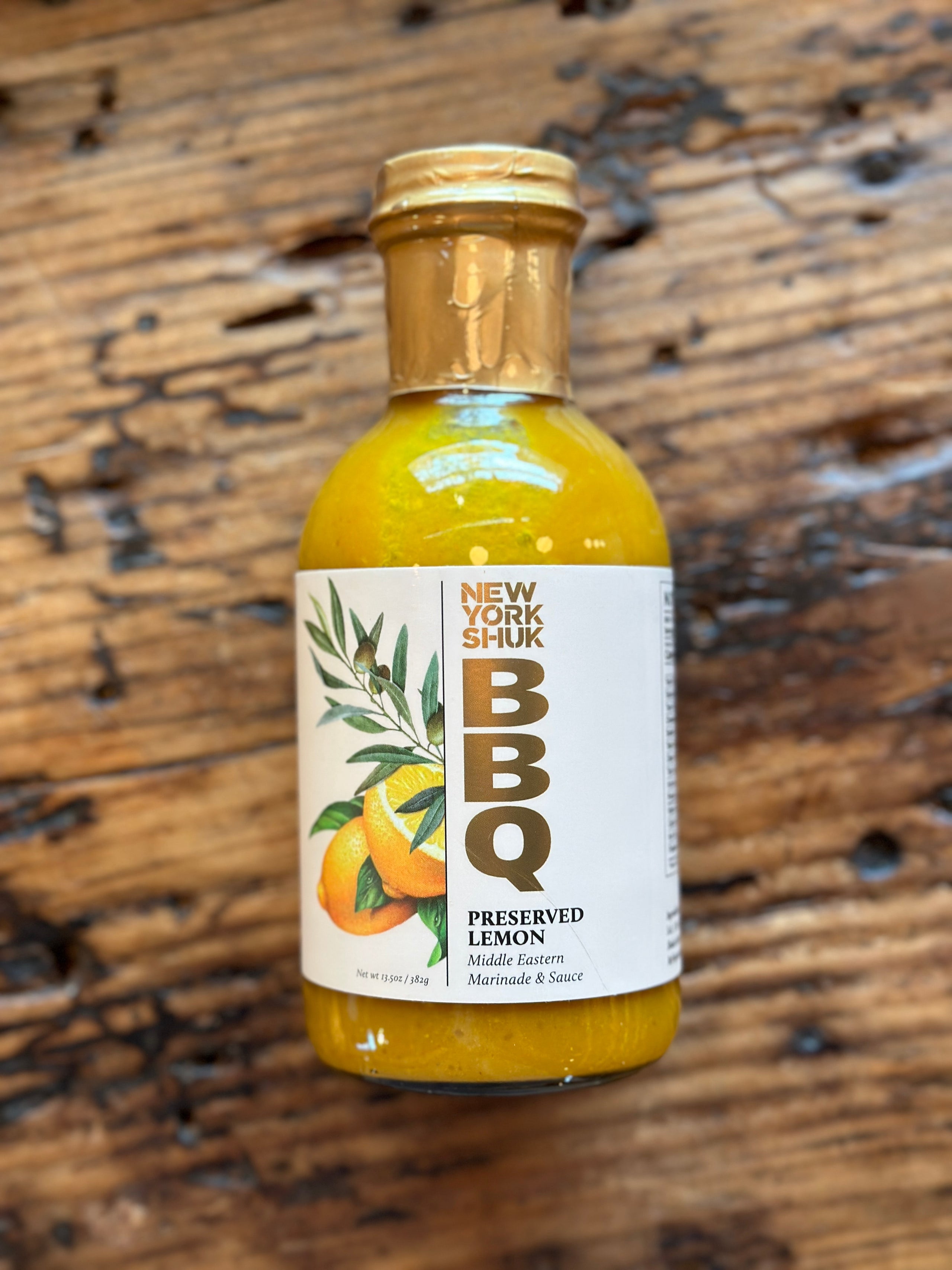 NY SHUK PRESERVED LEMON BBQ SAUCE + MARINADE | Joppa Fine Foods