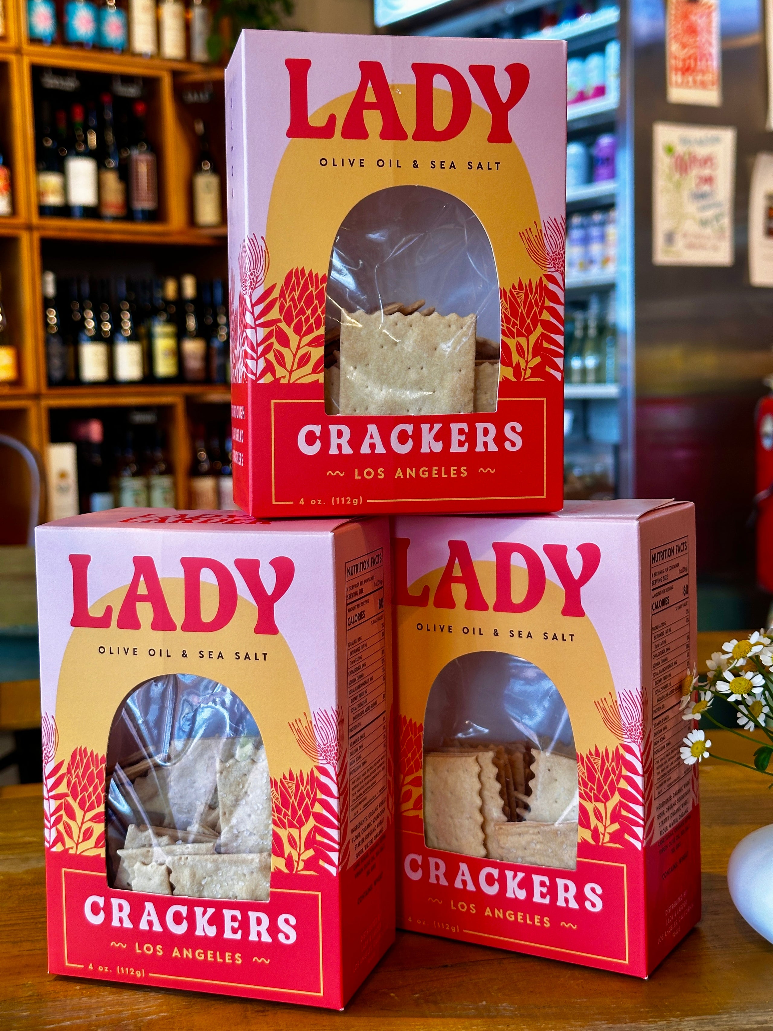 LADY CRACKERS FROM LADY + LARDER | Joppa Fine Foods