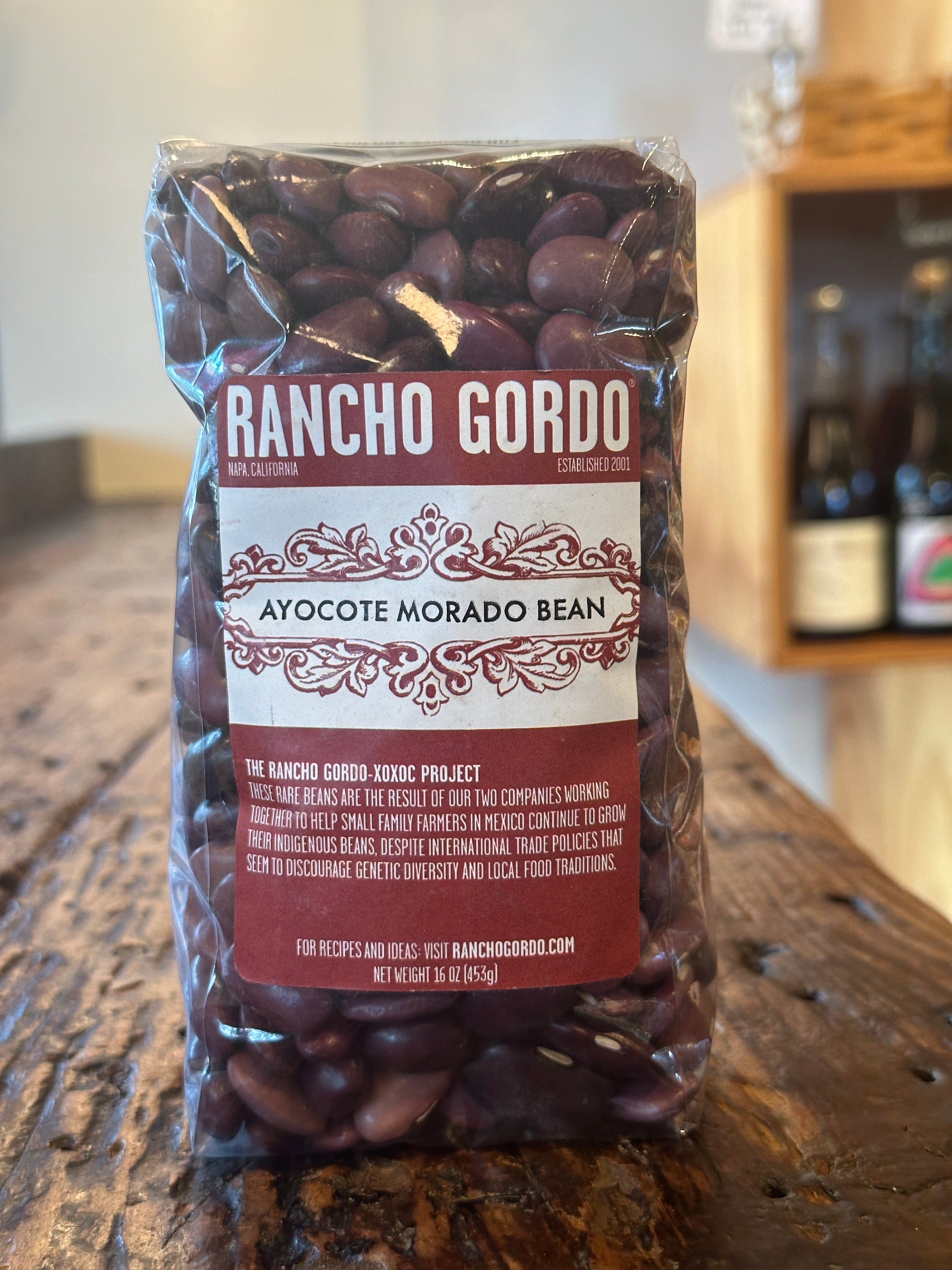 RANCHO GORDO AYOCOTE MORADO BEAN | Joppa Fine Foods